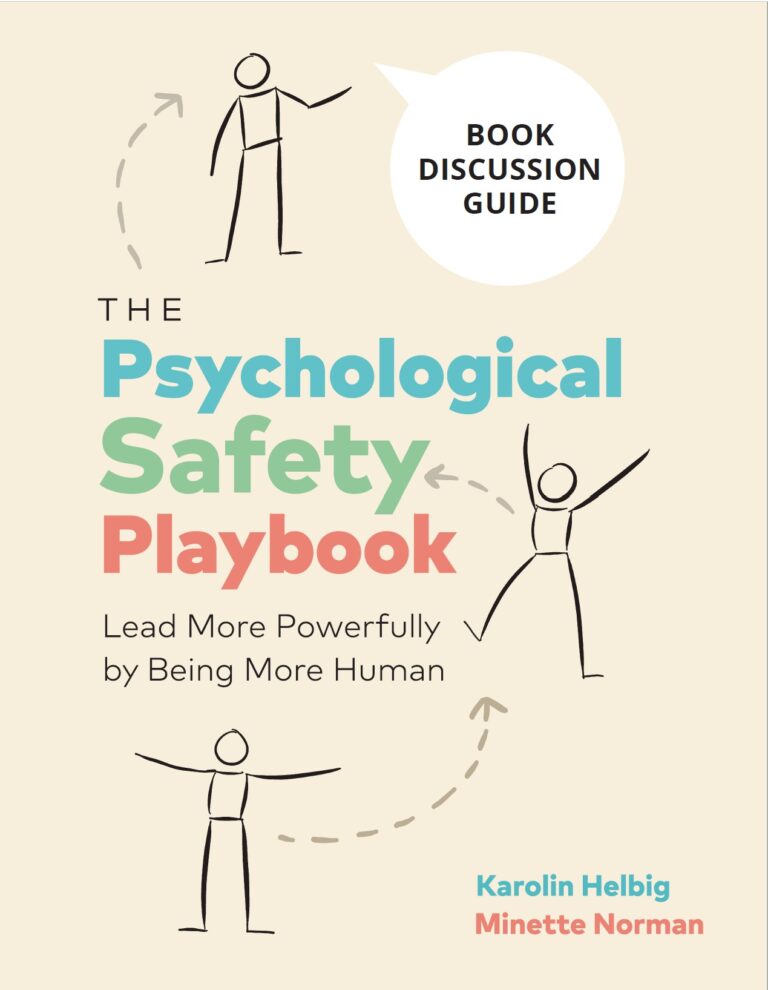 Discussion Guide – The Psychological Safety Playbook Series